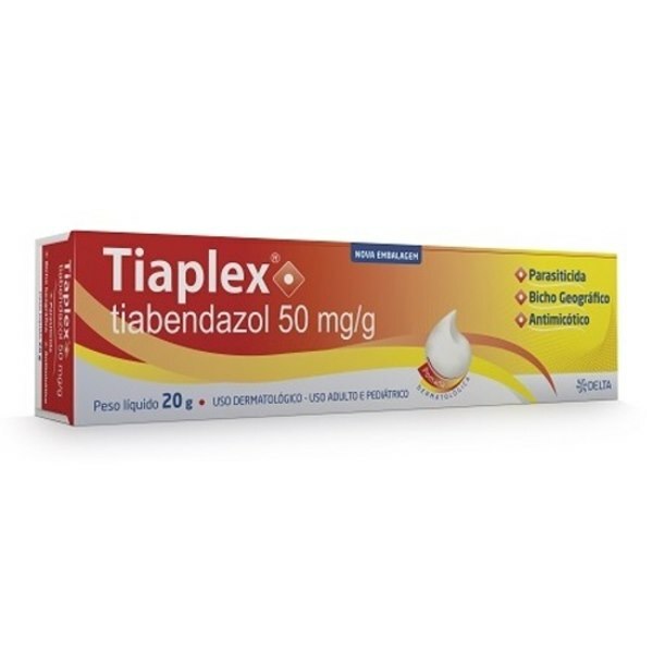 TIABENDAZOL- TIAPLEX POMADA 20G - Ultrafarma
