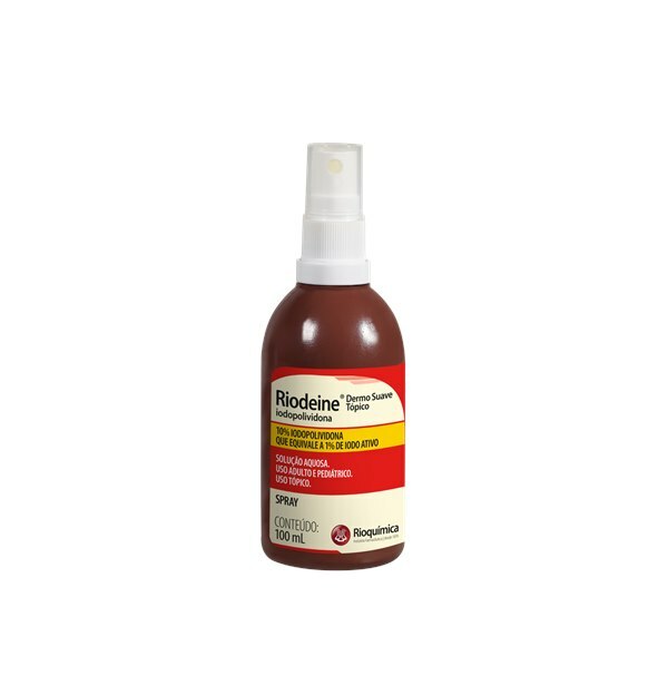 IODOPOLIVIDONA RIODEINE SPRAY 100ML - Ultrafarma
