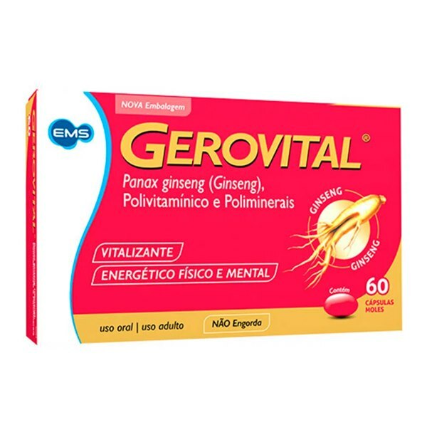 GEROVITAL 60 CÁPSULAS - Ultrafarma
