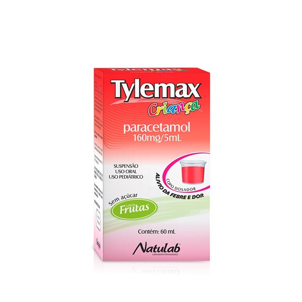 PARACETAMOL - TYLEMAX CRIANÇA LÍQUIDO 60ML - Ultrafarma
