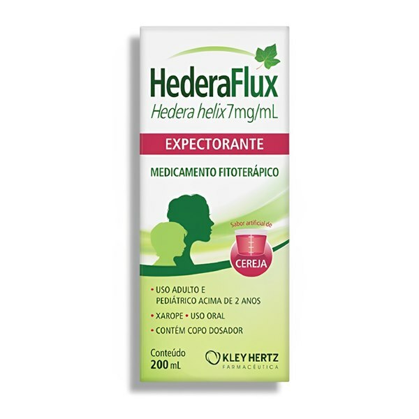 HEDERA HELIX - HEDERAFLUX 7MG/ML XAROPE 200ML - Ultrafarma