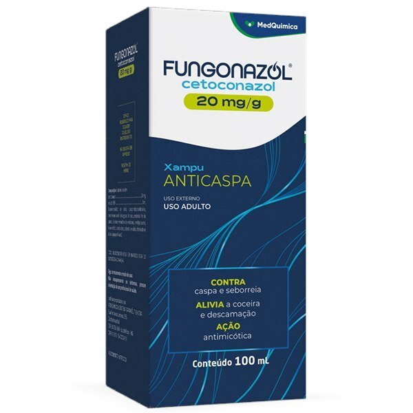 CETOCONAZOL - FUNGONAZOL SHAMPOO 100ML - Ultrafarma