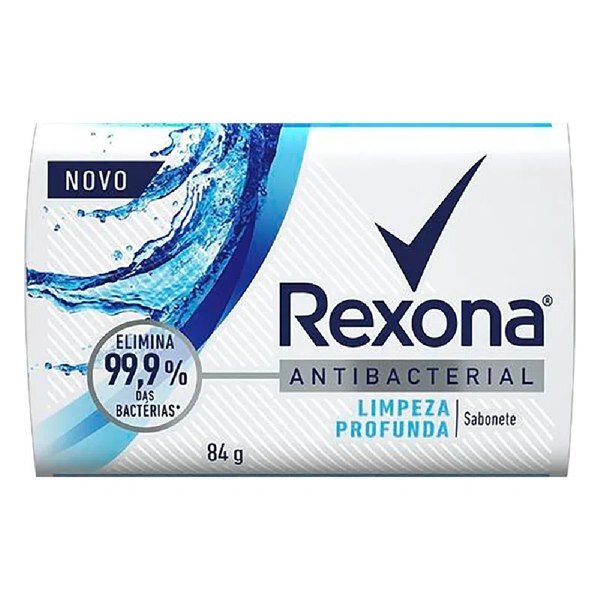 Sabonete Em Barra Rexona Antibacterial Limpeza Profunda 84G - Ultrafarma