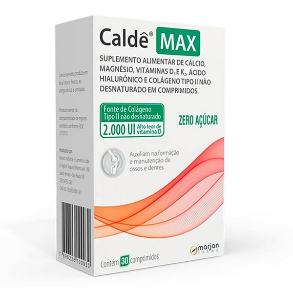 Caldê Max 30 Comprimidos - Ultrafarma