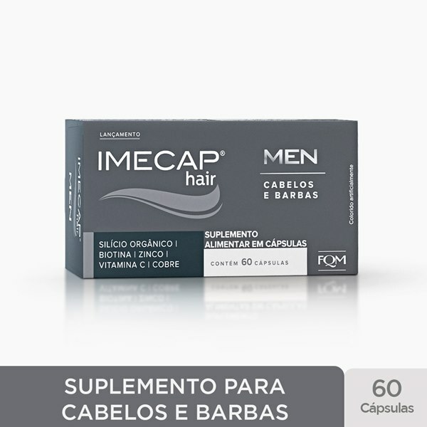 IMECAP HAIR MEN 60 CÁPSULAS - Ultrafarma
