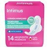 ABSORVENTE INTIMUS ANTIBACTERIANO ULTRAFINO COM ABAS 14 UNIDADES ...