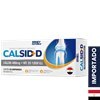 Cálcio + Vitamina D3 Calsid + d 30 comprimidos Importado Sidney ...