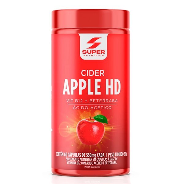 Super Cider Apple Hd 60 Cápsulas - Ultrafarma