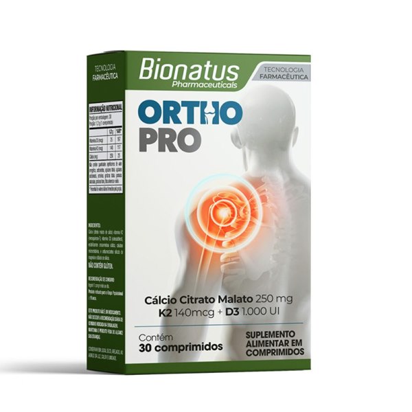 Ortho Pro Bionatus 30 Comprimidos - Ultrafarma