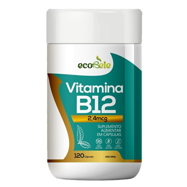 VITAMINA B12 ECOBELE 120 CÁPSULAS - Ultrafarma
