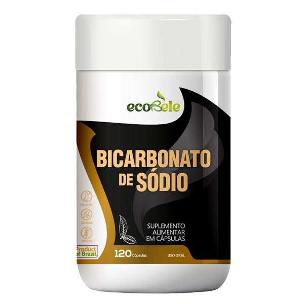 Bicarbonato De Sódio Ecobele 120 Cápsulas - Ultrafarma