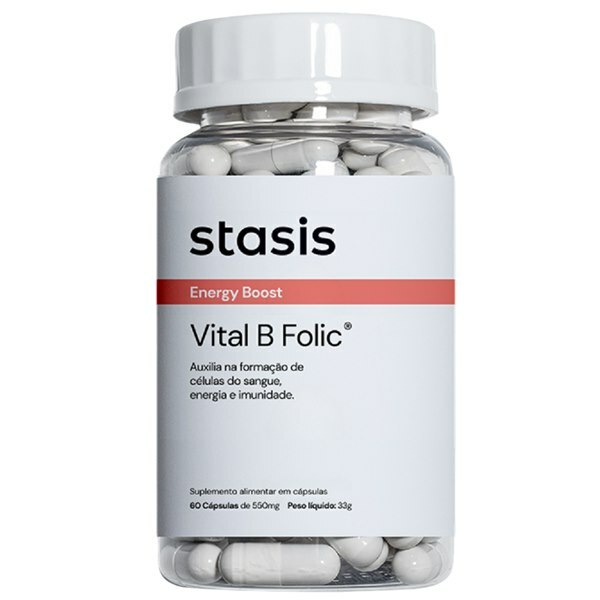 Vital B Folic Stasis 60 Cápsulas - Ultrafarma
