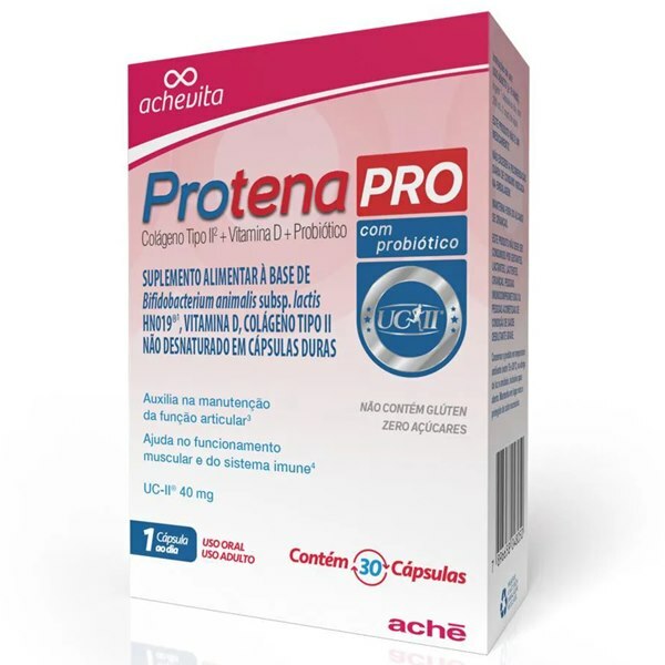 SUPLEMENTO ALIMENTAR PROTENA PRO 30 CÁPSULAS - Ultrafarma