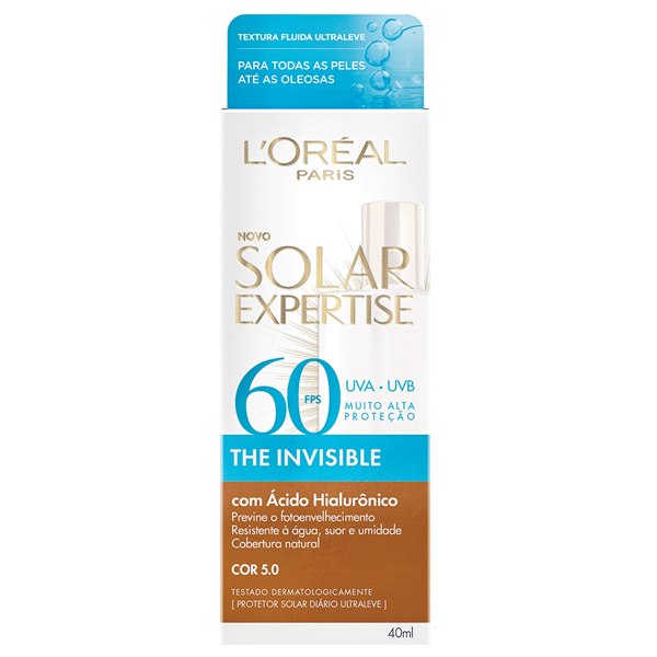 Protetor Solar Facial L'oréal Paris Solar Expertise The Invisible Fps ...